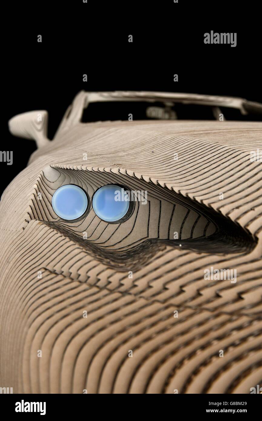 World's first origami car is unveiled Stock Photo - Alamy