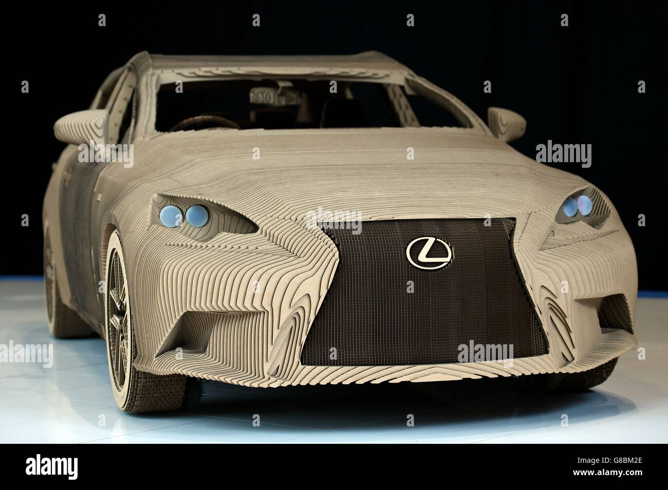 World's first origami car is unveiled Stock Photo - Alamy