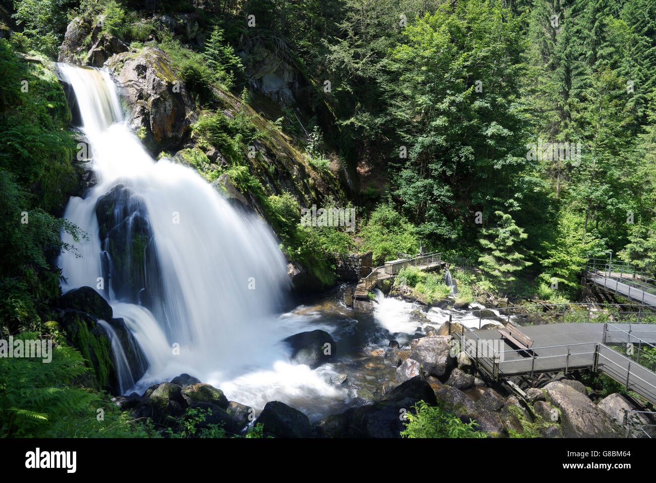 Triberg waterfalls hi-res stock photography and images - Alamy
