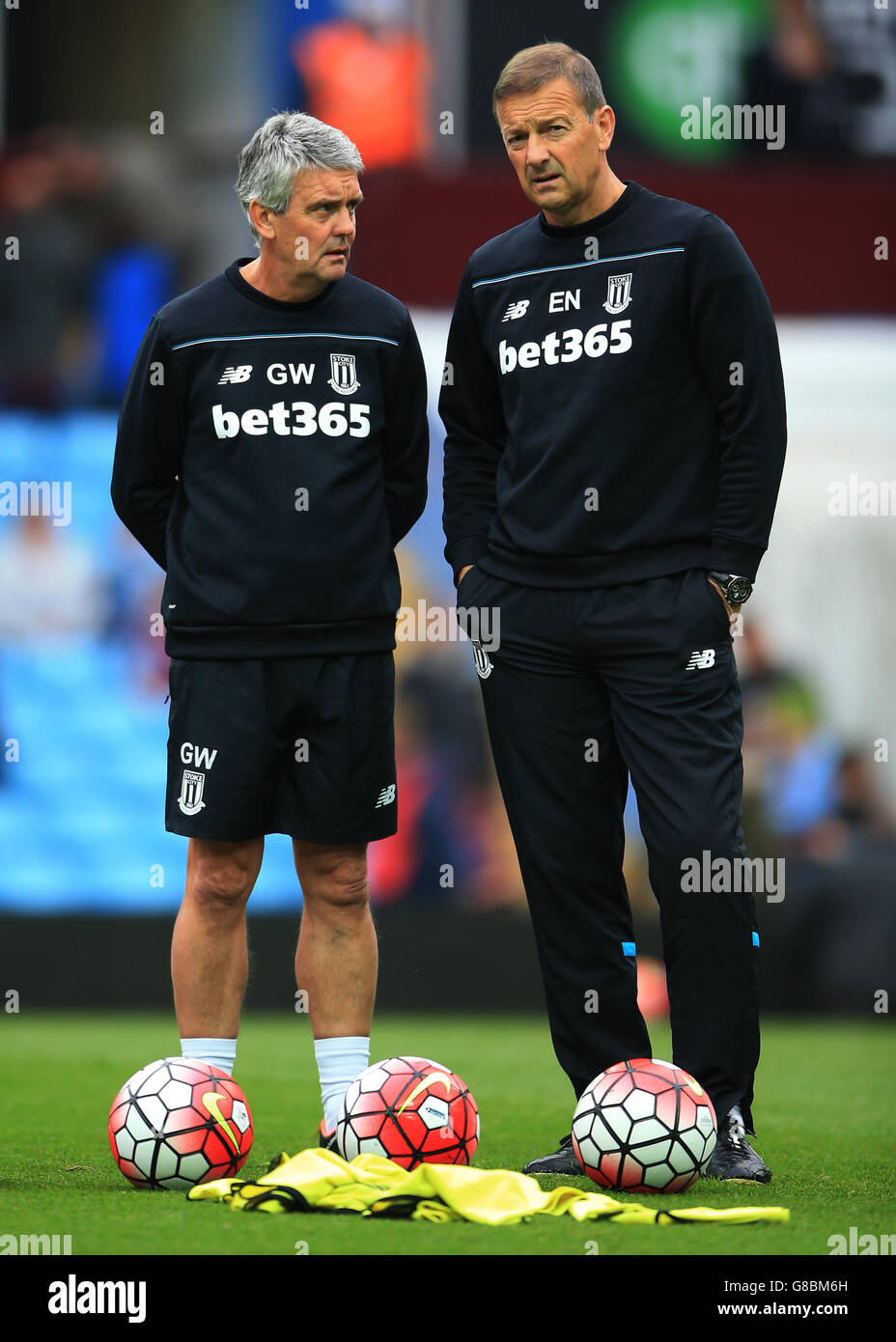 Stoke city kit manager gary worthington hi-res stock photography and ...
