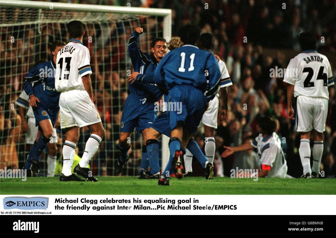 Friendly- Manchester United Vs Internazionale Milan. Michael Clegg ...