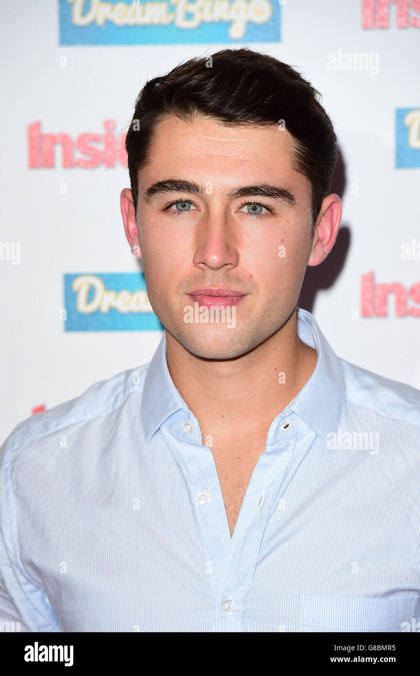 Joe Gill arriving for the Inside Soap Awards 2015 at DSTRKT, London ...