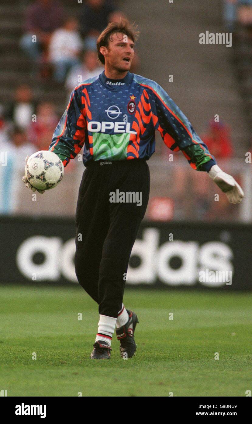 Soccer Friendly - AC Milan v Paris Saint Germain. Massimo Taibi, AC ...