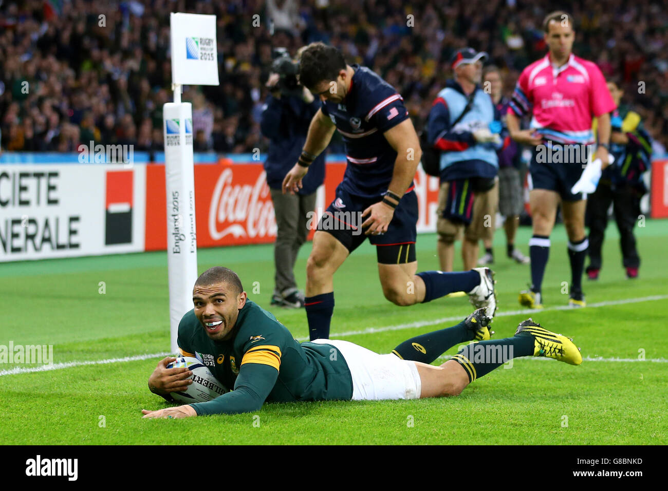 Rugby Union - Rugby World Cup 2015 - Pool B - South Africa v USA ...