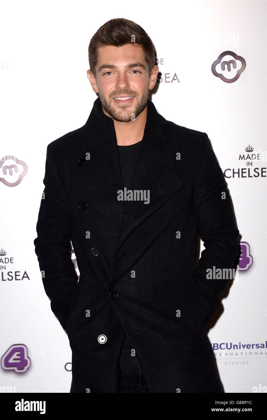 Alex Mytton attends the Made in Chelsea series 10 premiere at the Ham ...
