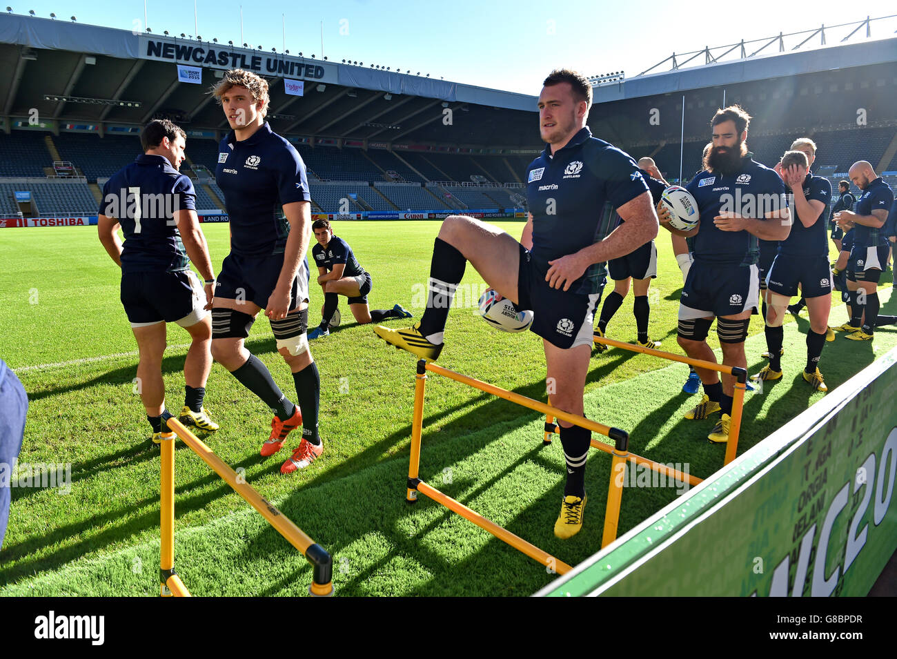 Rugby Union - World Cup 2015 - Scotland Training - St James' Park ...