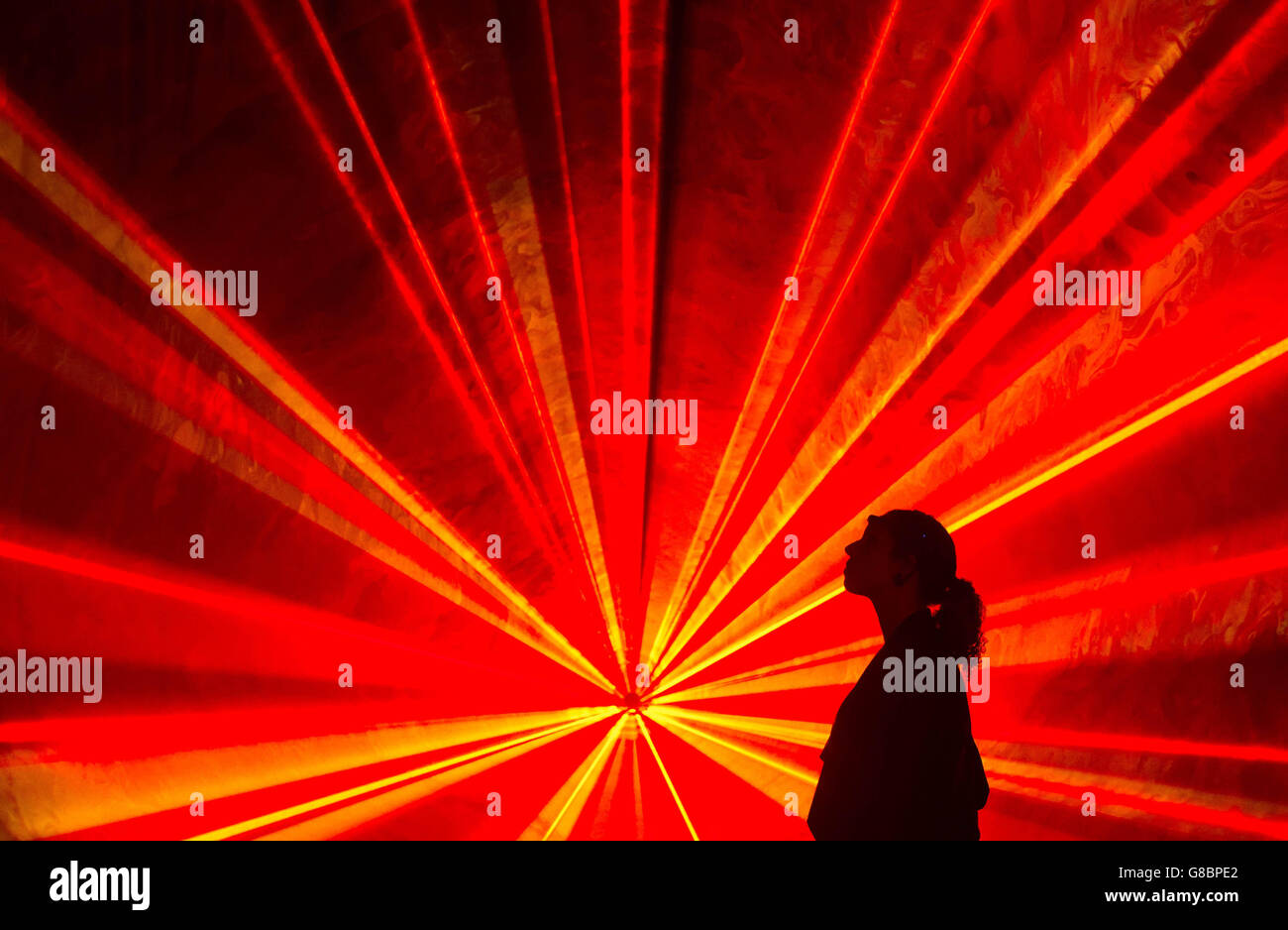 Editorial Use Only A Visitor Looks At On Your Wavelength High ...