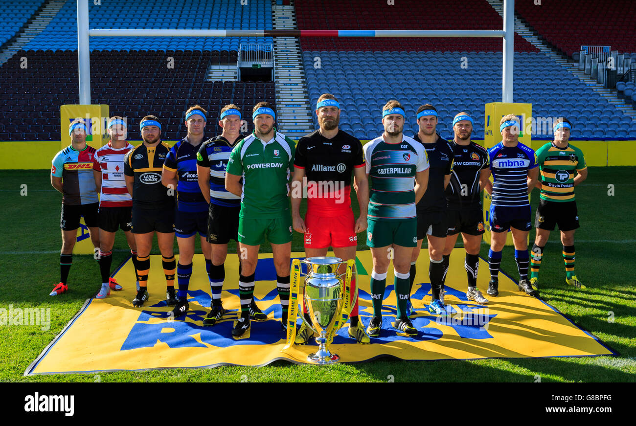Aviva premiership season media launch hi-res stock photography and ...