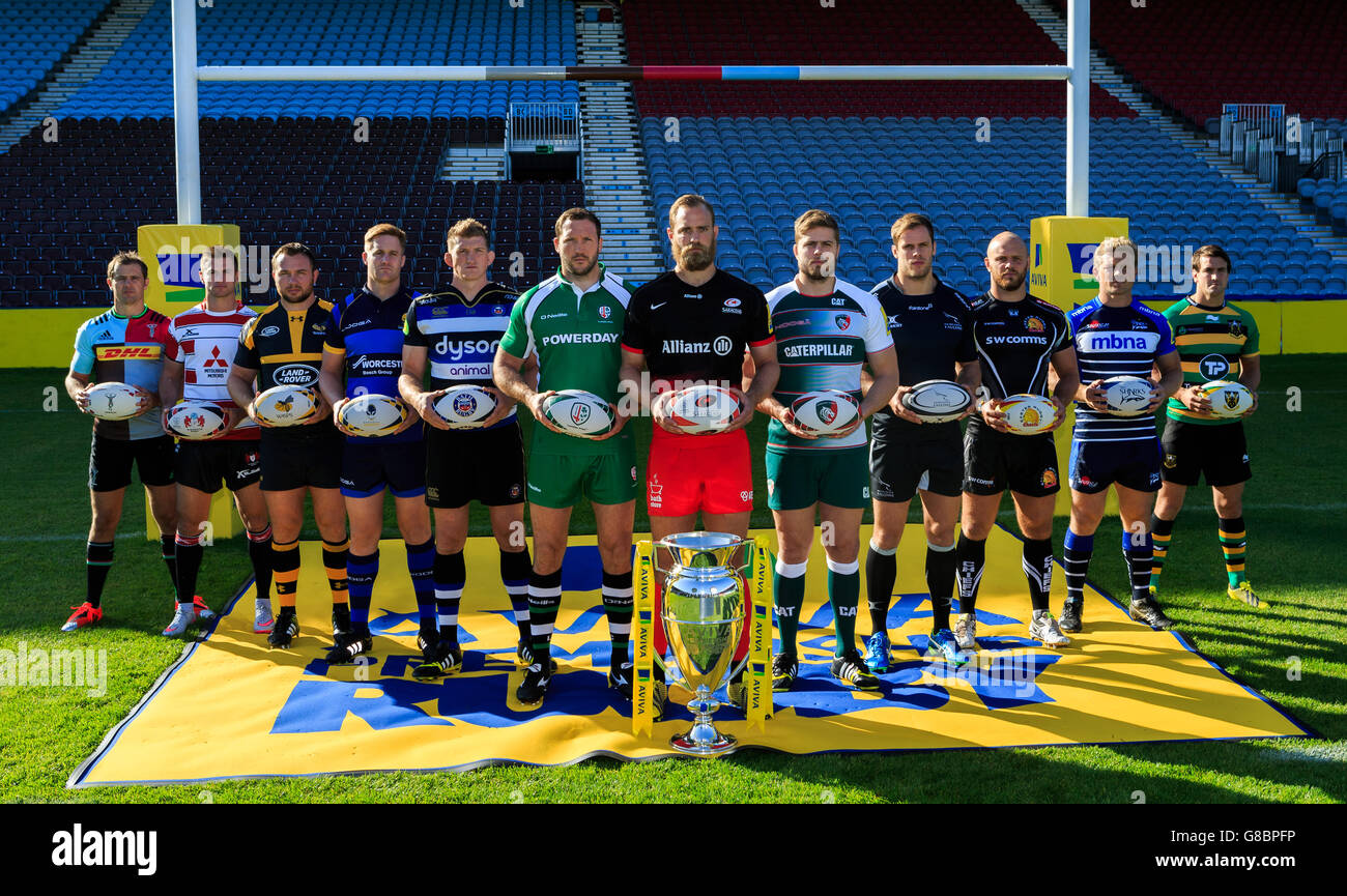 Saracens alastair hargreaves centre hi-res stock photography and images ...