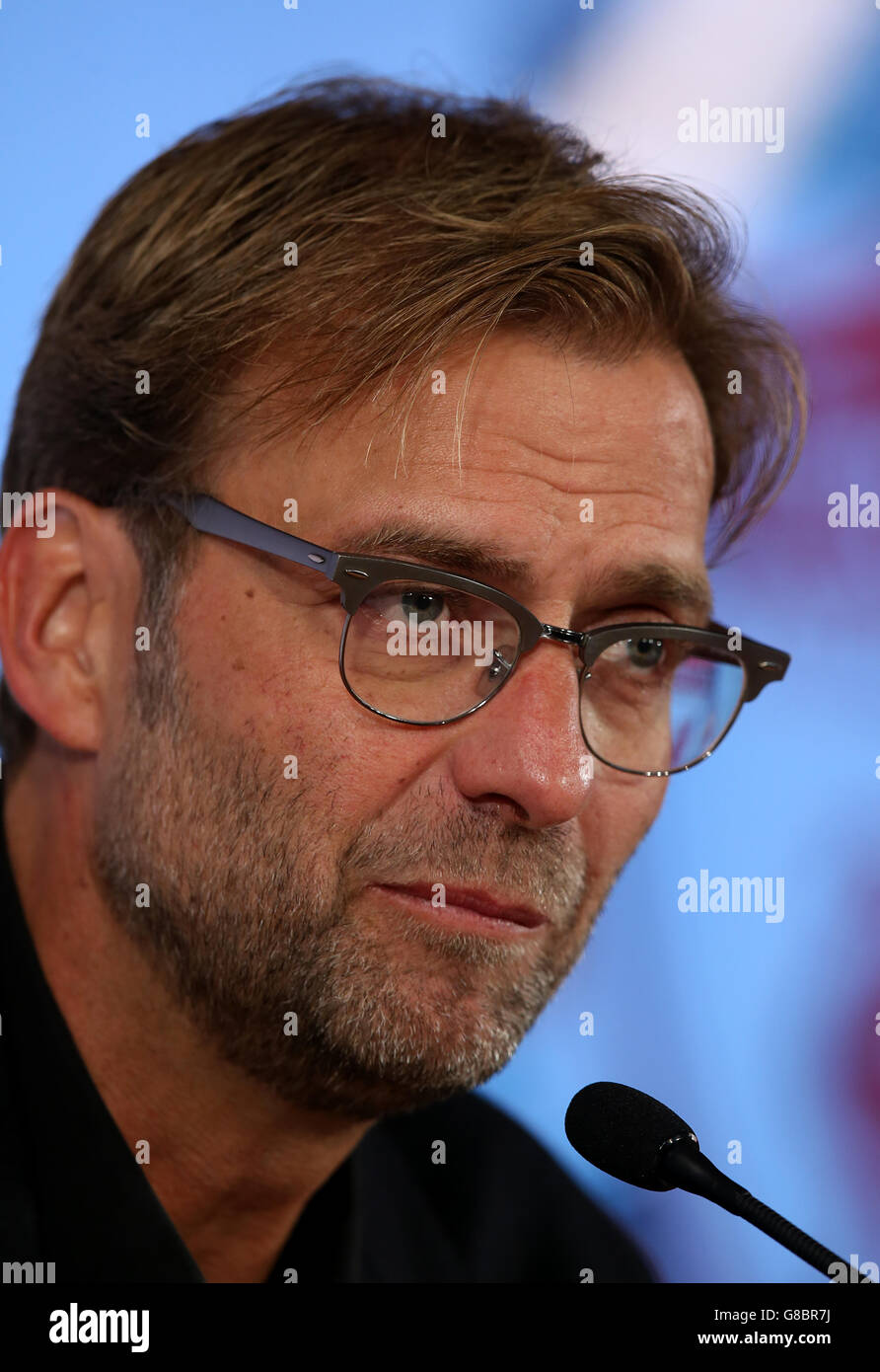 Soccer - Jurgen Klopp Press Conference - Anfield Stock Photo - Alamy