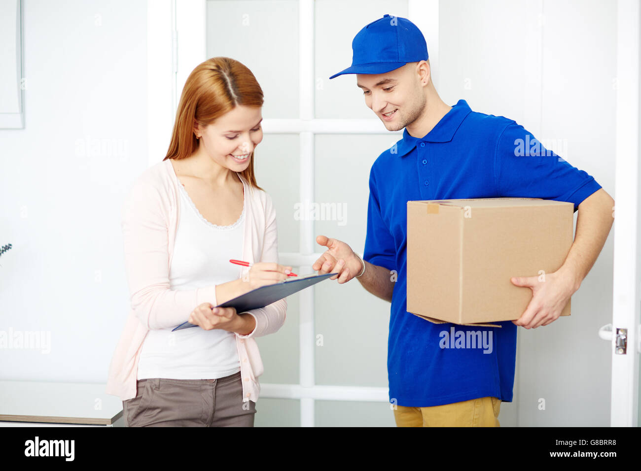 Man woman uniform hi-res stock photography and images - Alamy