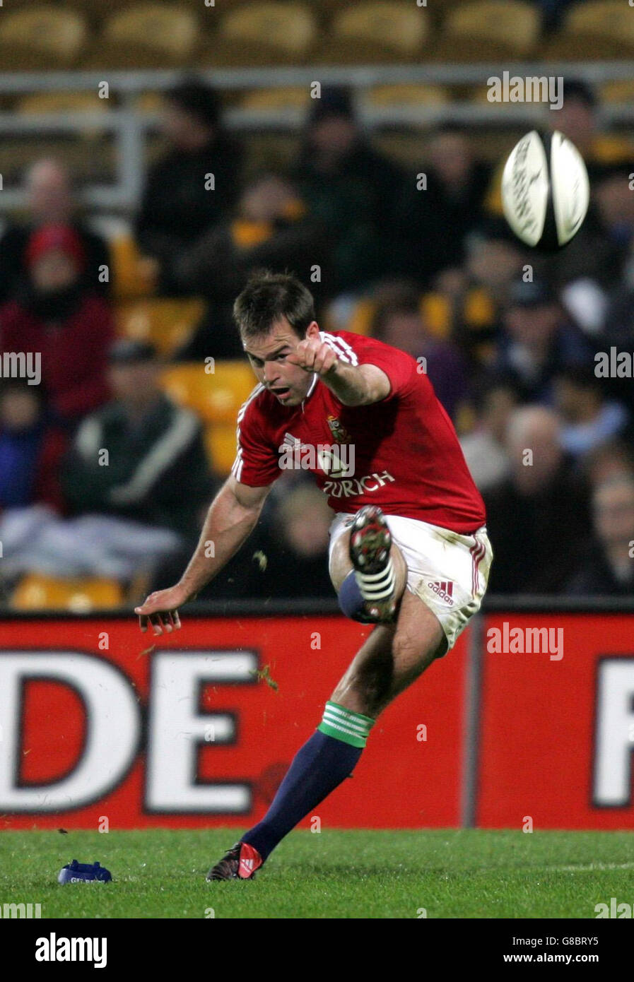 Rugby Union - Taranaki v British & Irish Lions - Yarrow Stadium Stock ...