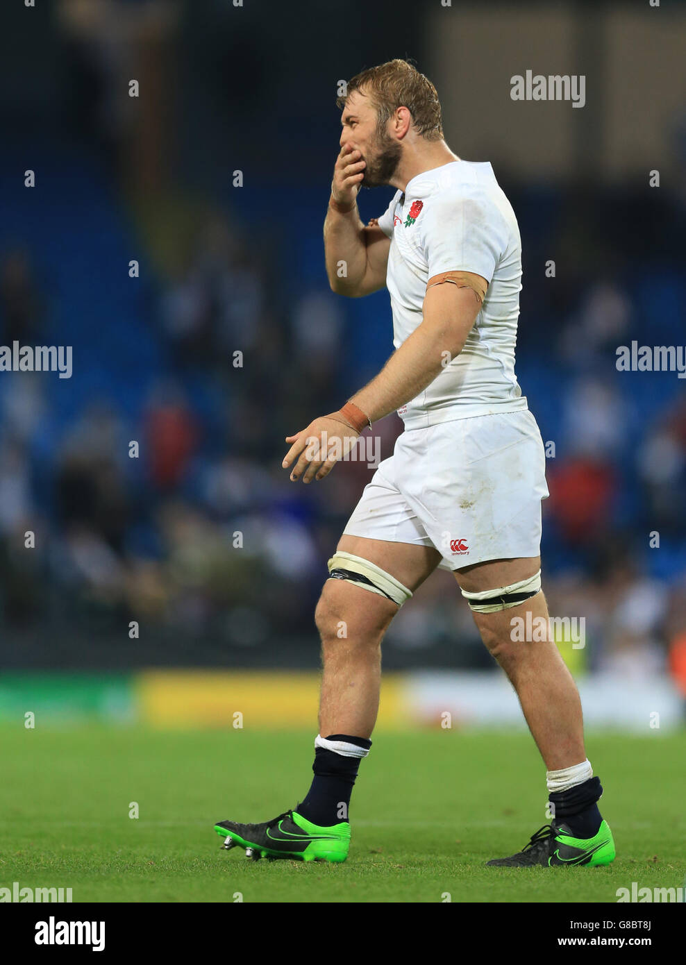 England captain Chris Robshaw after the Rugby World Cup match at the ...