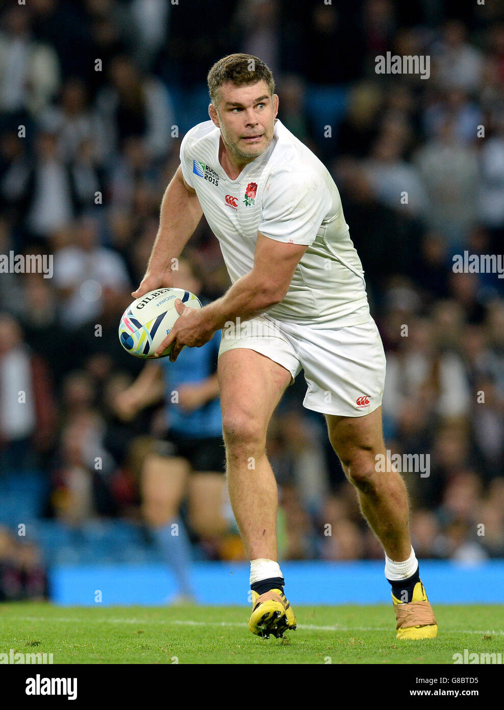 England's Nick Easter during the Rugby World Cup match at the City of ...