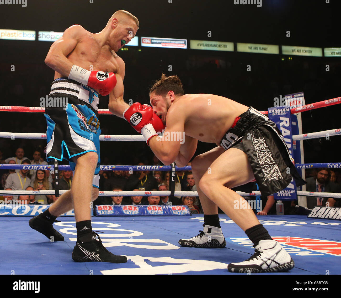 Boxing - Manchester Arena Stock Photo - Alamy