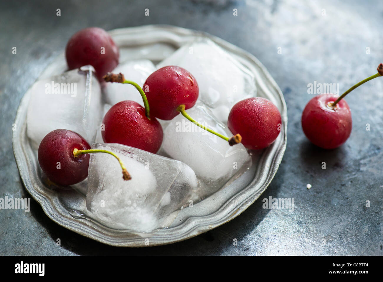 Frozen cherries tree cherry hi-res stock photography and images - Alamy