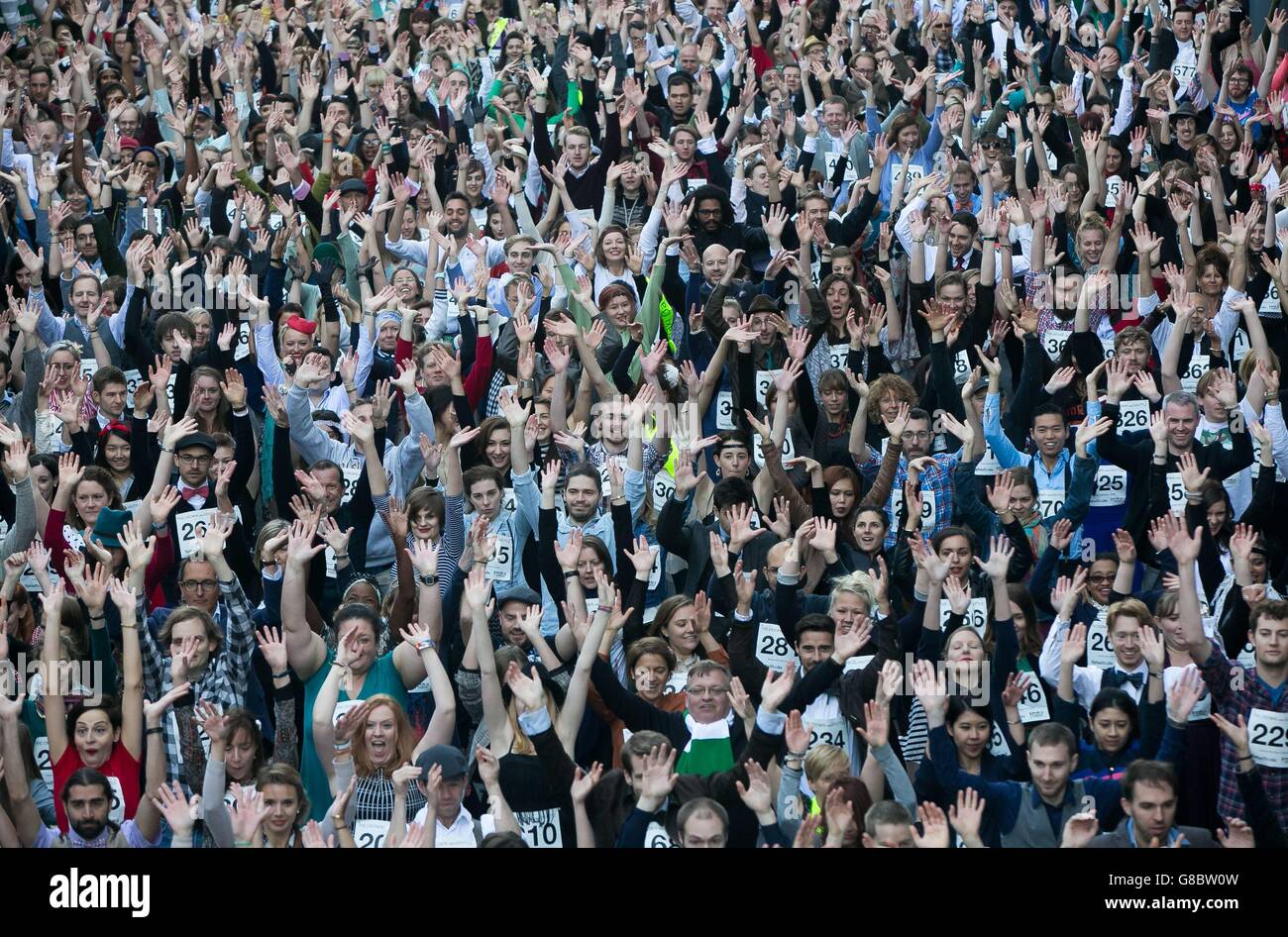 Guinness world record attempt charleston dance hi-res stock photography ...