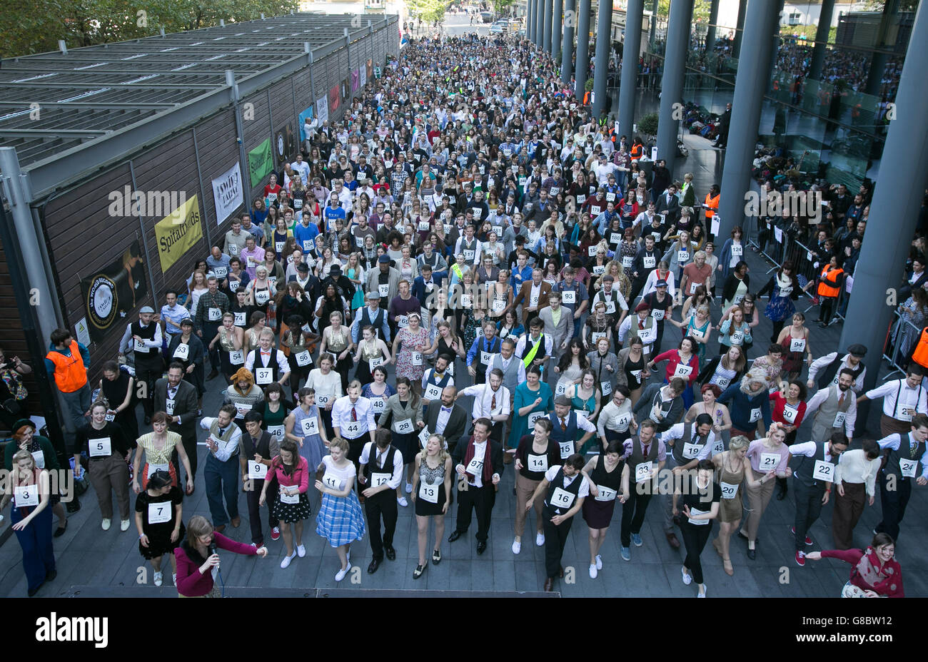Guinness world record attempt charleston hi-res stock photography and ...
