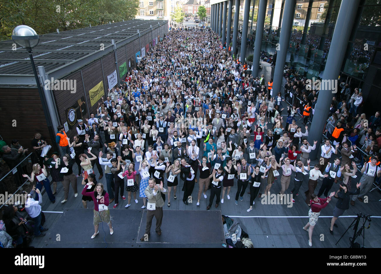 Guinness world record attempt charleston hi-res stock photography and ...