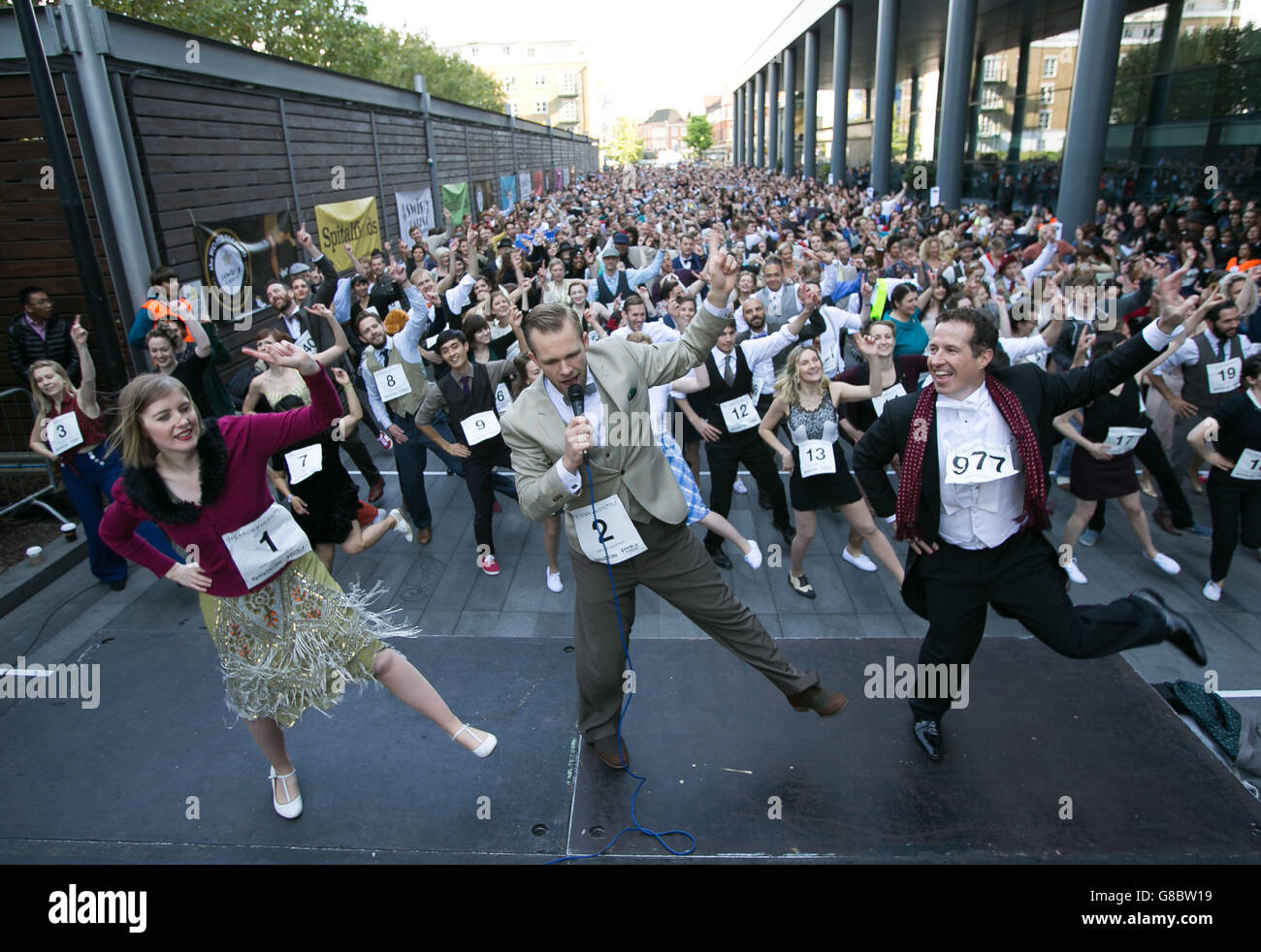 Guinness world record attempt charleston hi-res stock photography and ...