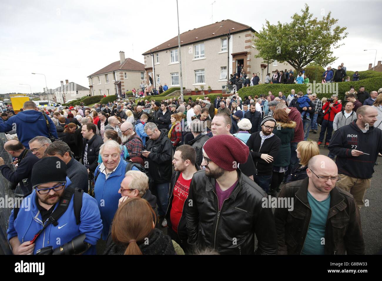 Being demolished by controlled explosion hi-res stock photography and ...
