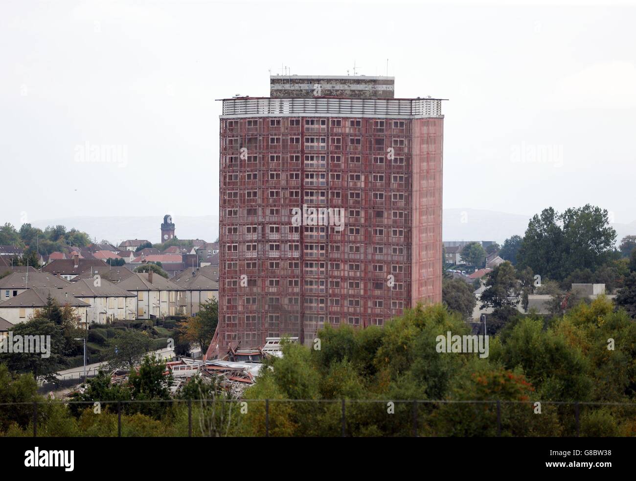 Surrounded by tower blocks hi-res stock photography and images - Alamy