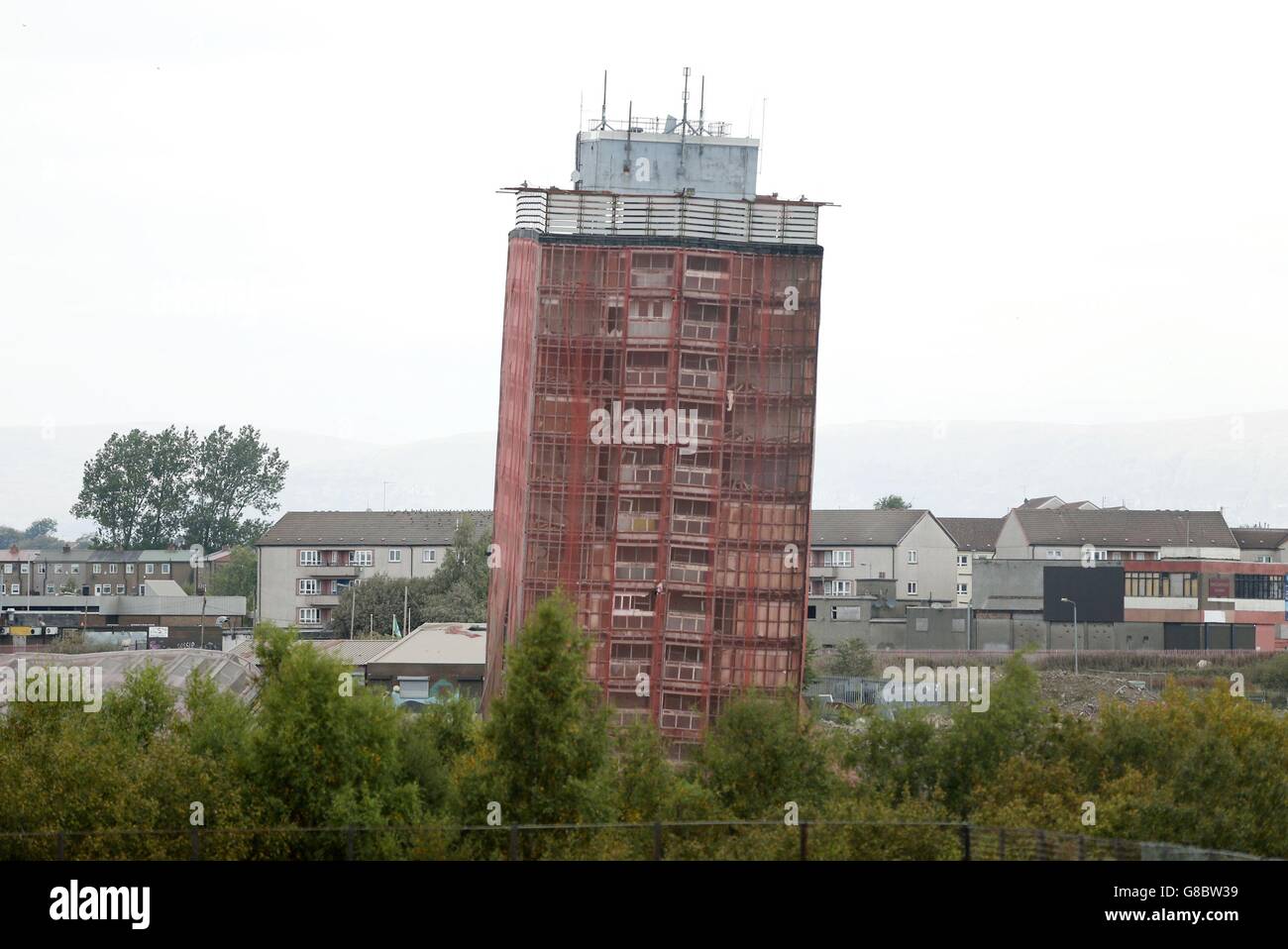 Surrounded by tower blocks hi-res stock photography and images - Alamy