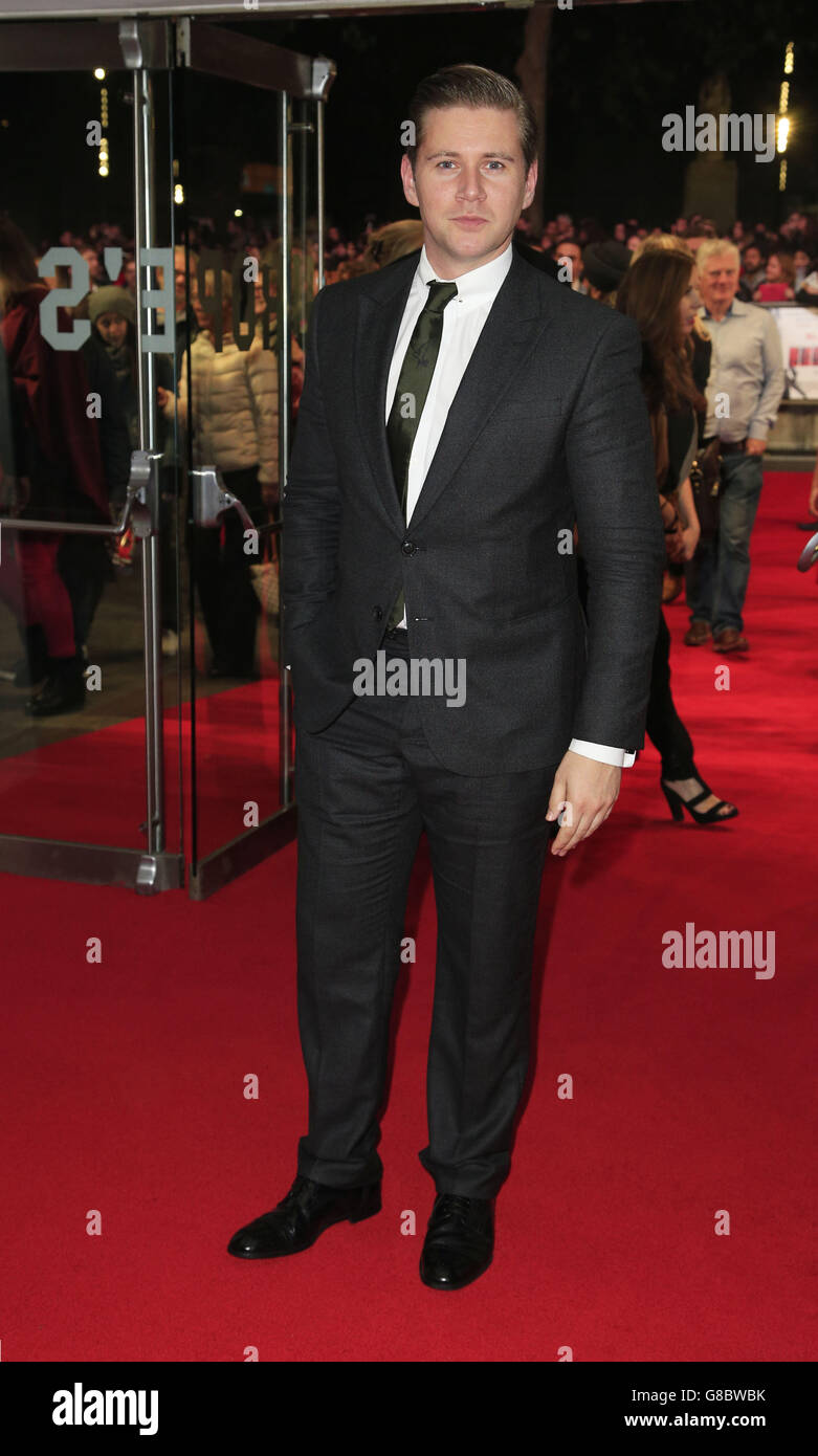 Allen Leach attending the premiere of Black Mass during the 59th BFI ...