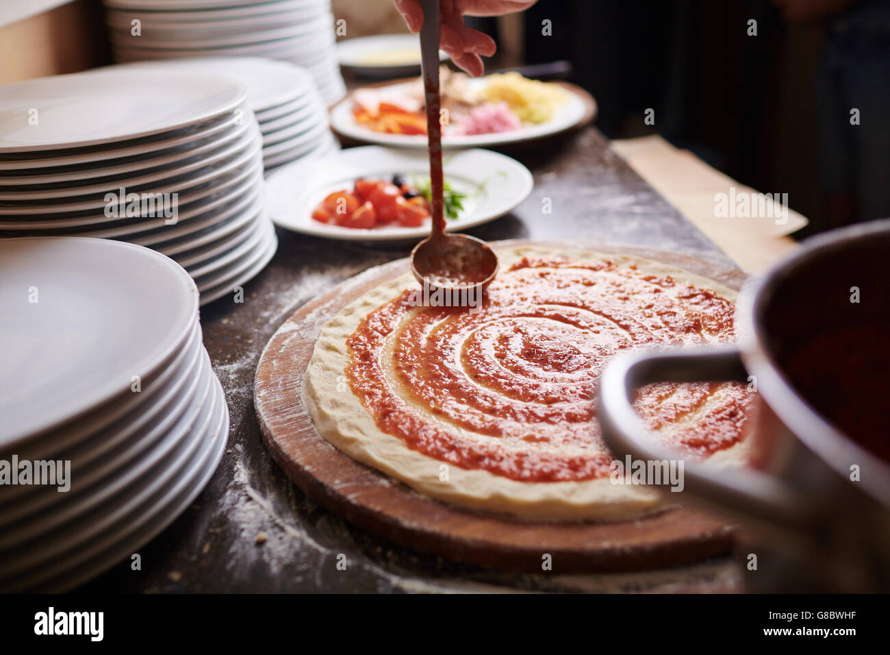 Culinary cooking process hi-res stock photography and images - Alamy