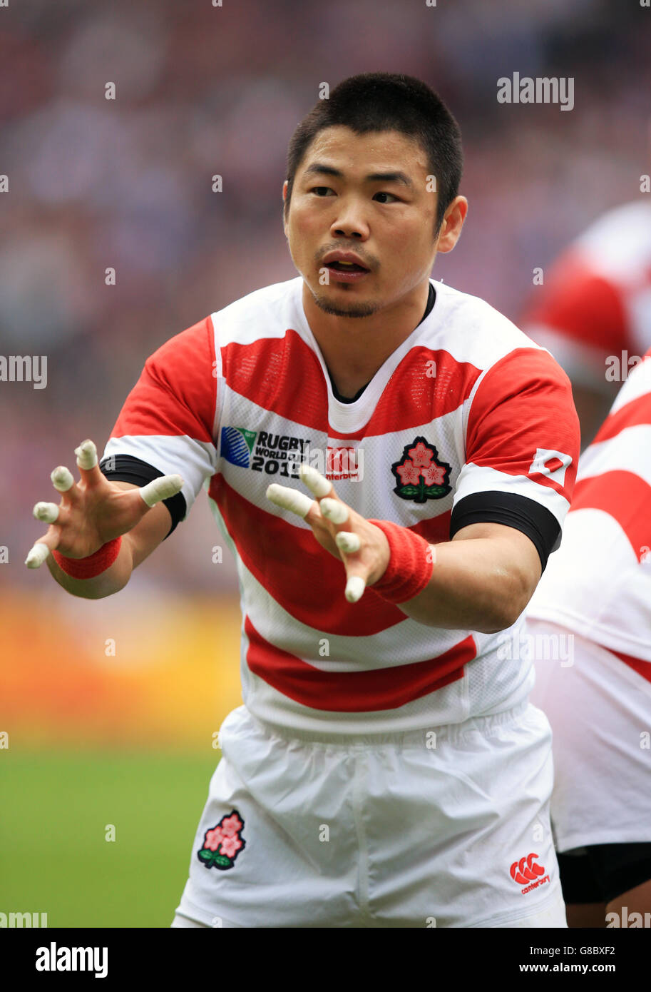 Rugby Union - Rugby World Cup 2015 - Pool B - Samoa v Japan - Stadium ...