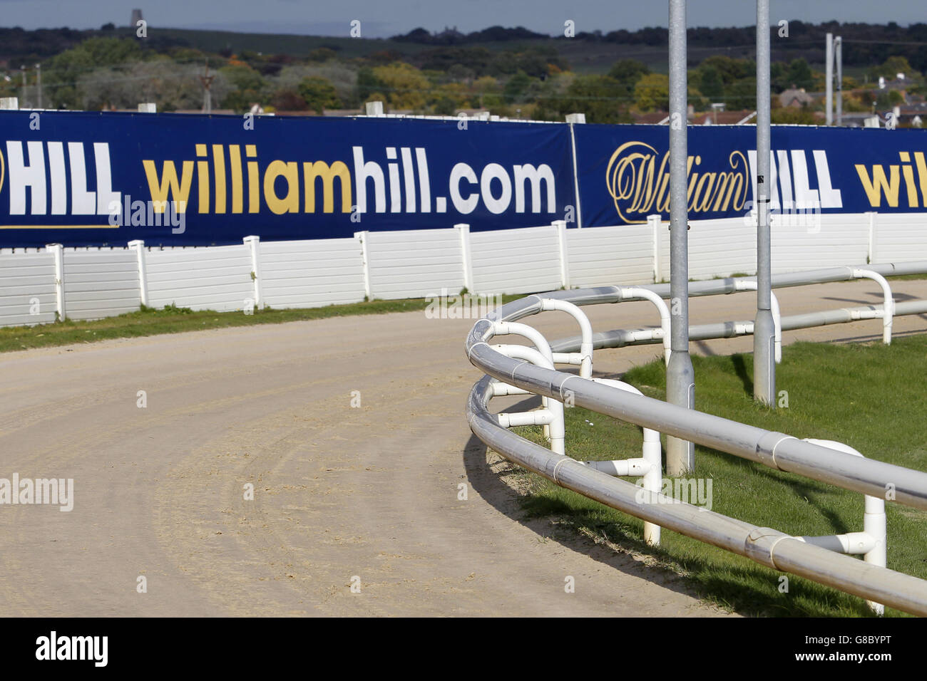 Greyhound Racing - Sunderland Greyhound Stadium. A general view of ...