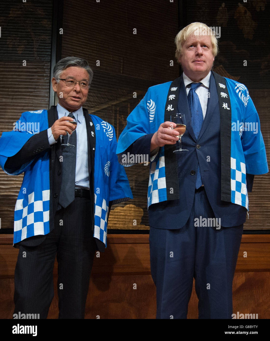 Boris Johnson visit to Japan - Day Four Stock Photo - Alamy