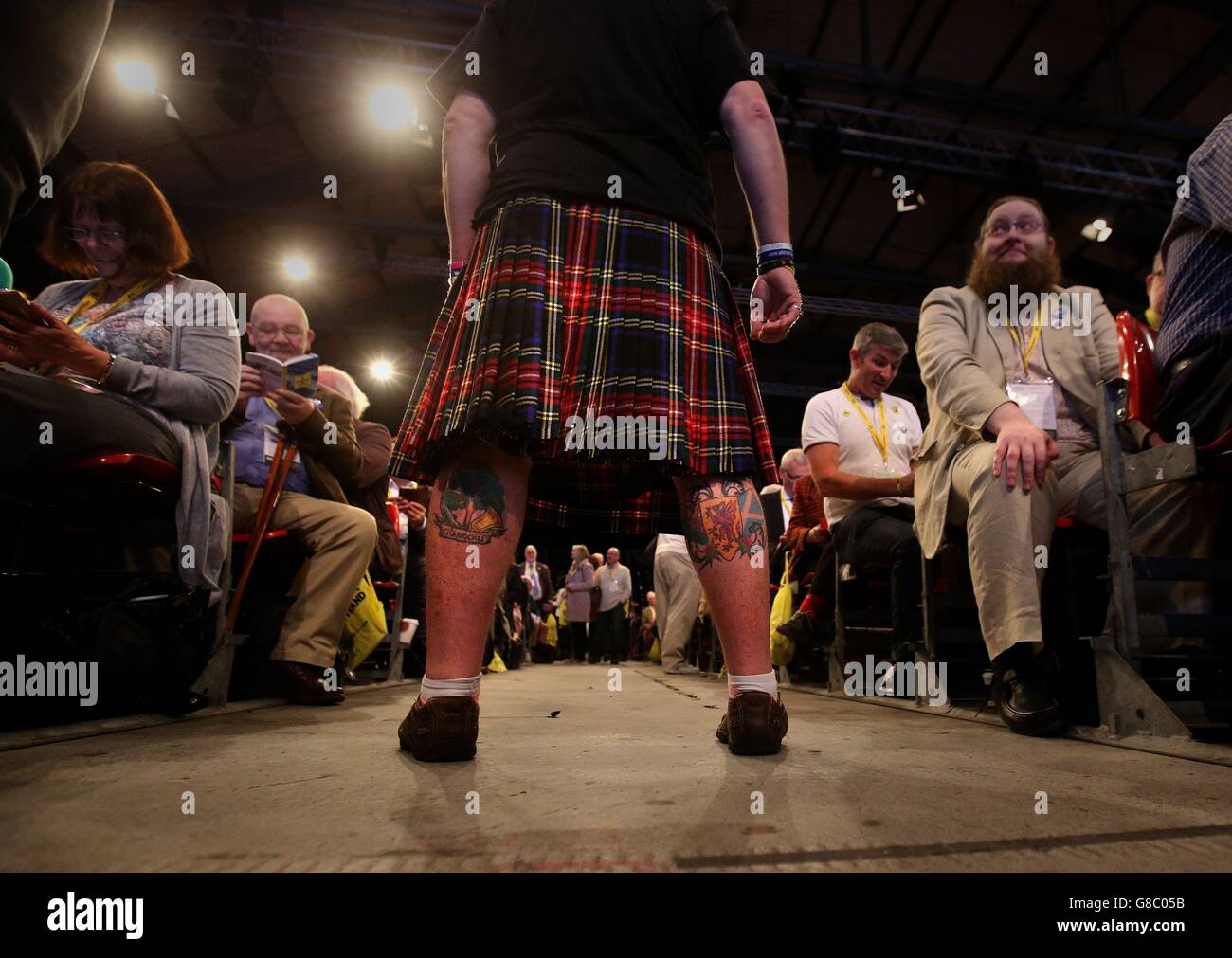 Scottish national party politics scotland snp main hi-res stock ...