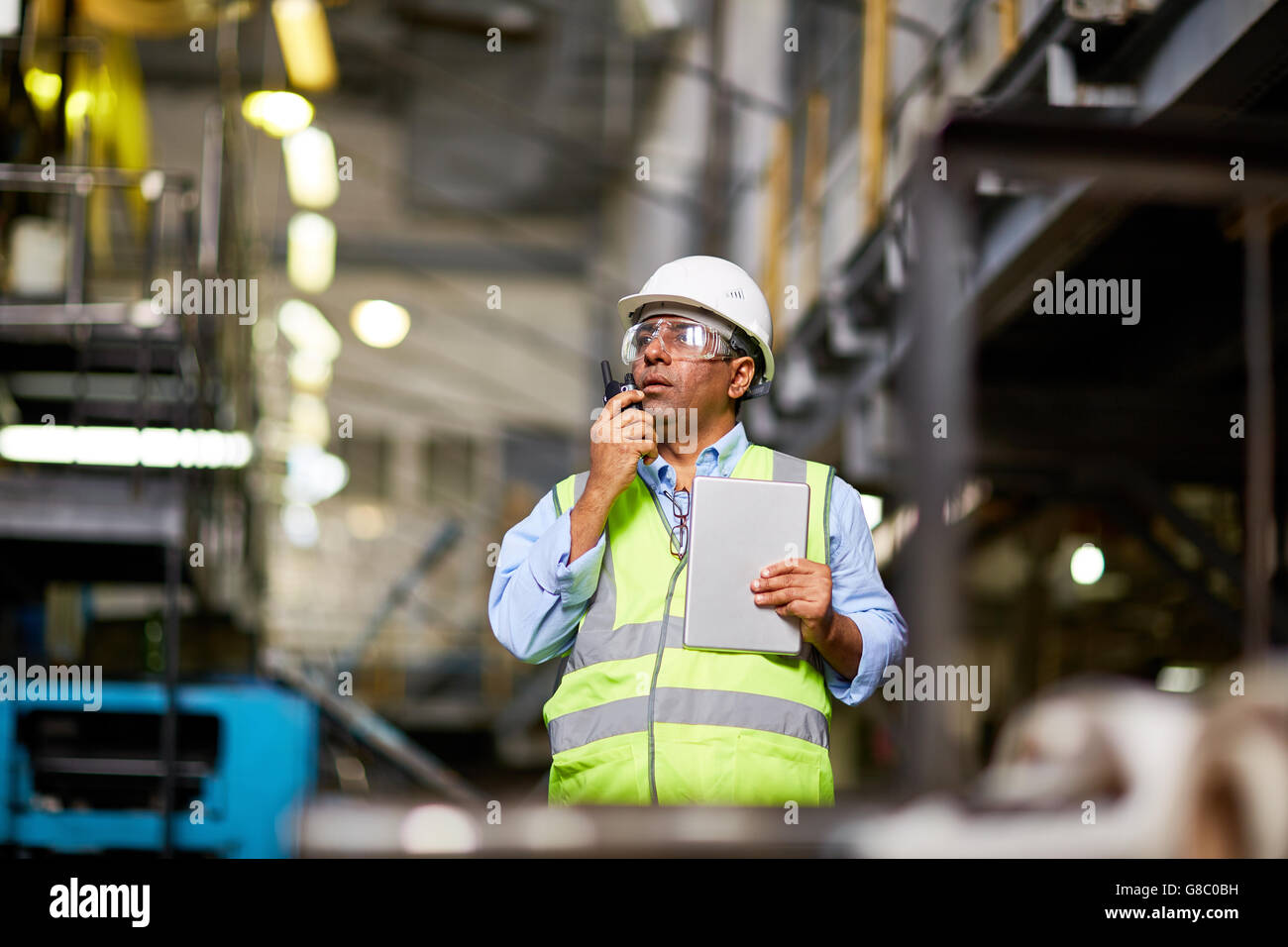 Foreman at work Stock Photo - Alamy