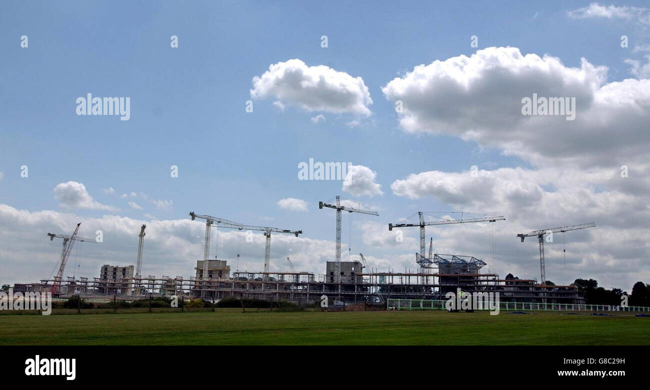 Horse Racing - Ascot Racecourse Redevelopment Stock Photo - Alamy
