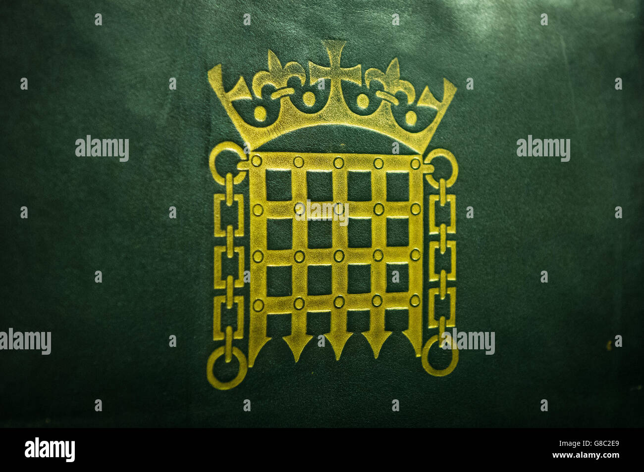 House of Commons emblem Stock Photo - Alamy