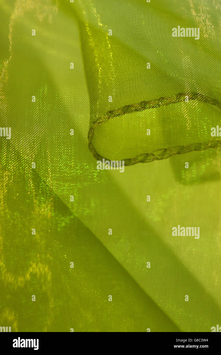 Green fabric background cloth hi-res stock photography and images - Alamy