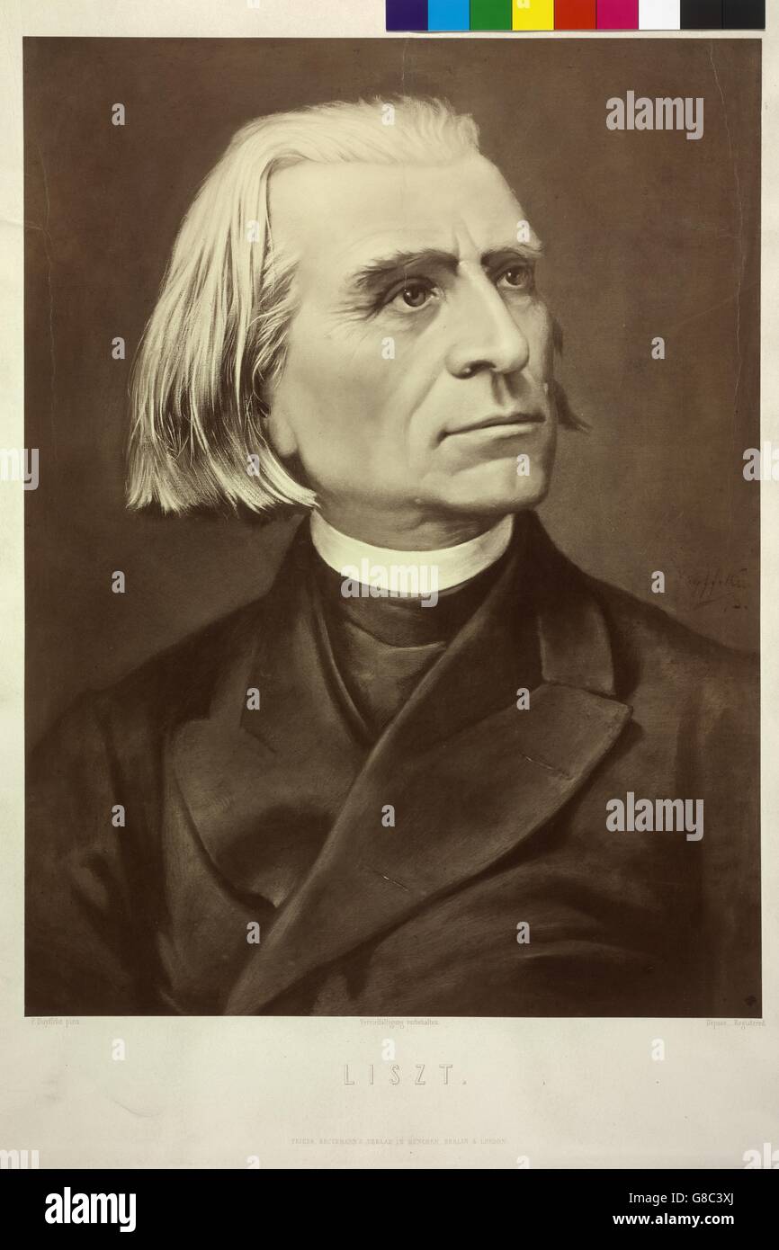 Franz liszt portrait hi-res stock photography and images - Alamy