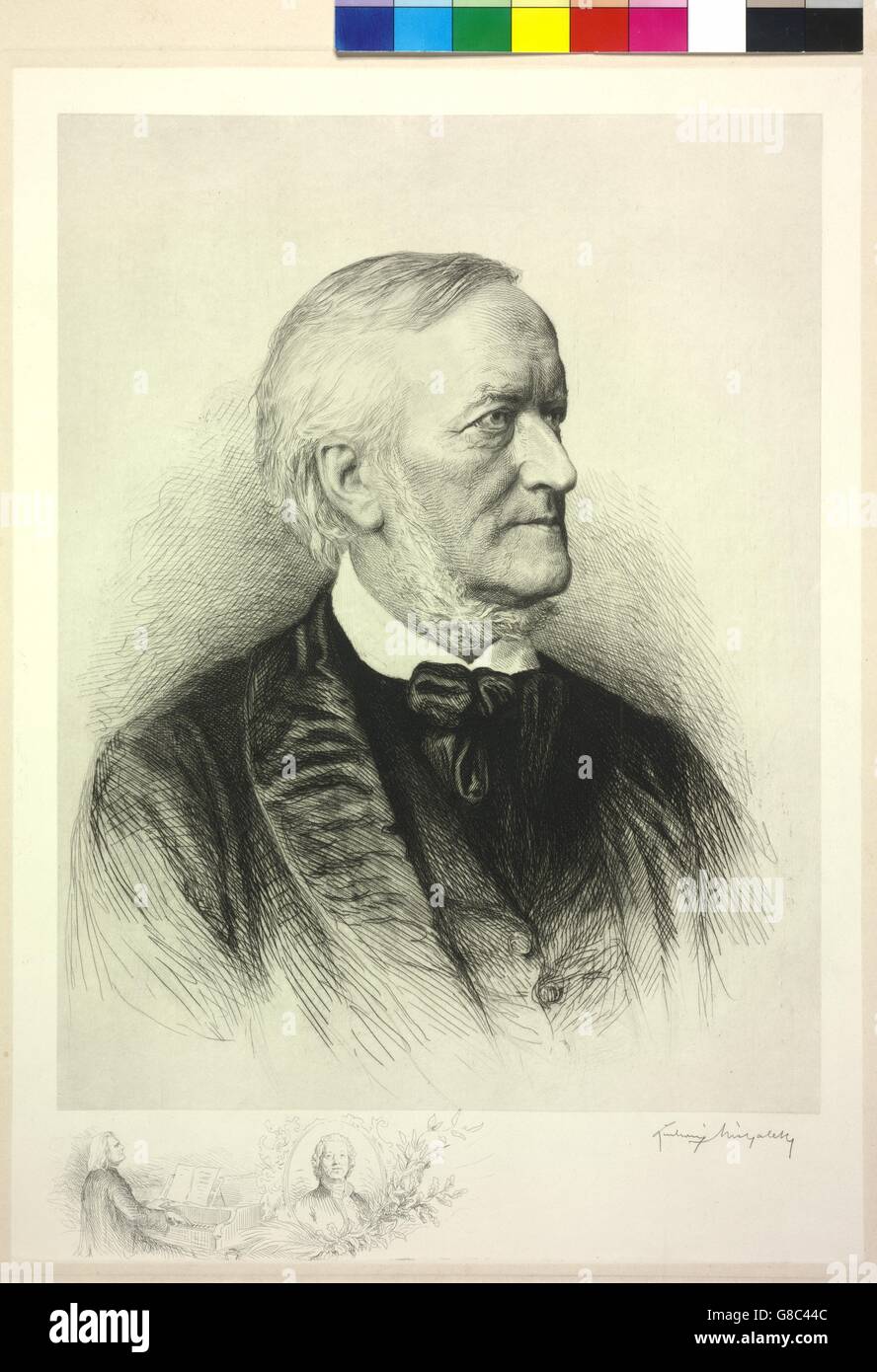 Portrait richard wagner hi-res stock photography and images - Alamy