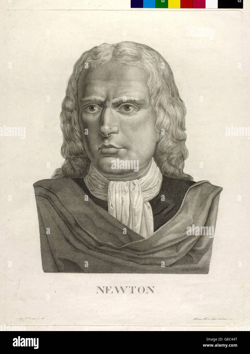 Isaac newton portrait hi-res stock photography and images - Alamy