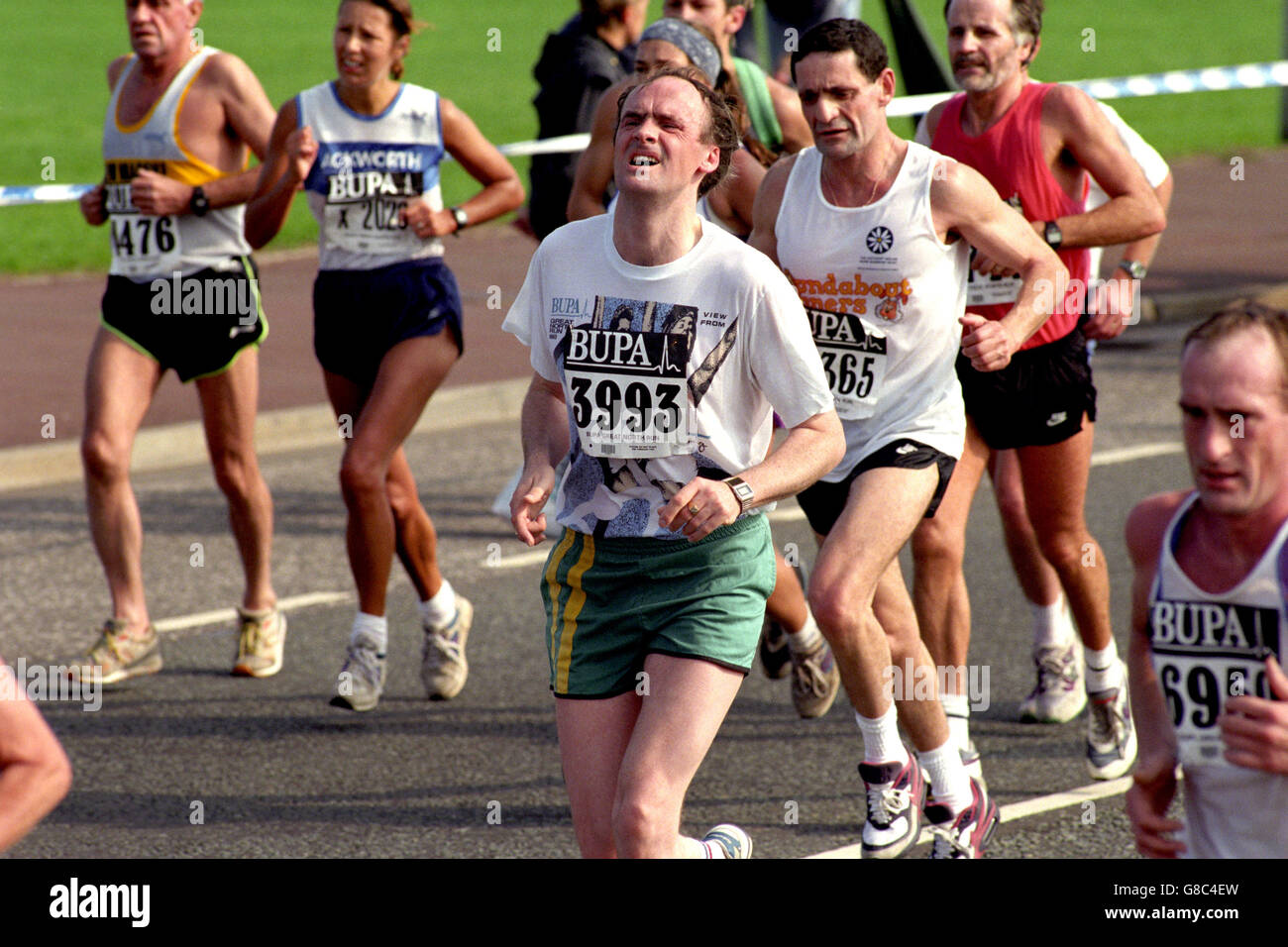 Athletics - The Great North Run - Newcastle/Gateshead. Tired looking ...