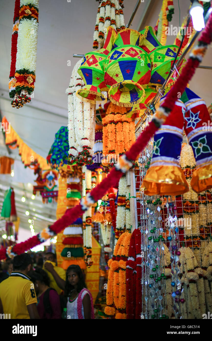 Hindu household decorations on sales at Batu Cave temple, Kuala Lumpur ...