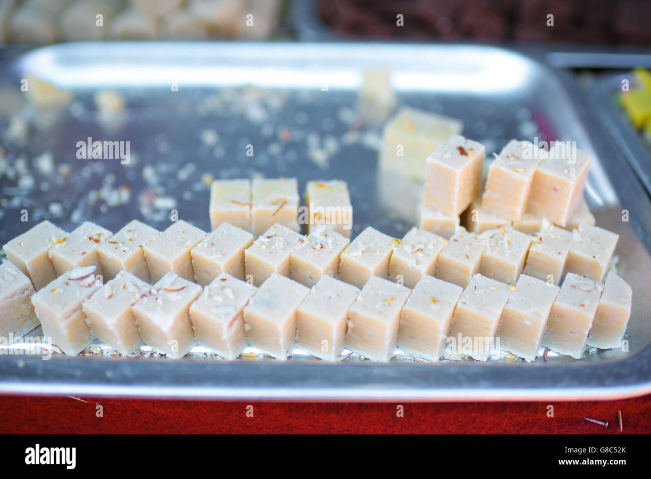 Assorted hindu food delicacies for sale at Batu Cave temple, Kuala ...
