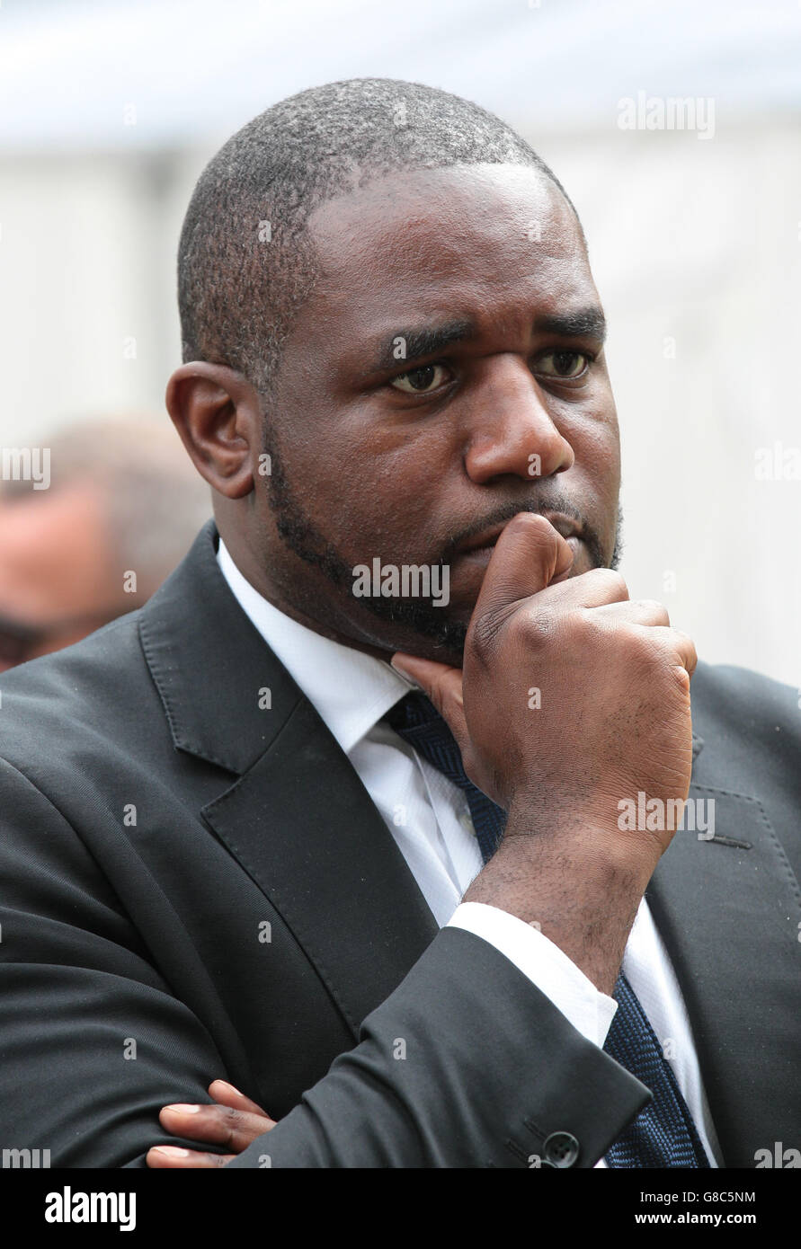 London - Jun 27, 2016: David Lammy seen at College Green, Westminster ...