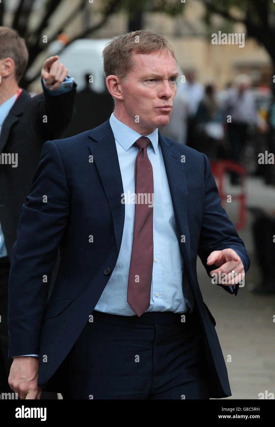 London - Jun 27, 2016: Chris Bryant seen at College Green, Westminster ...