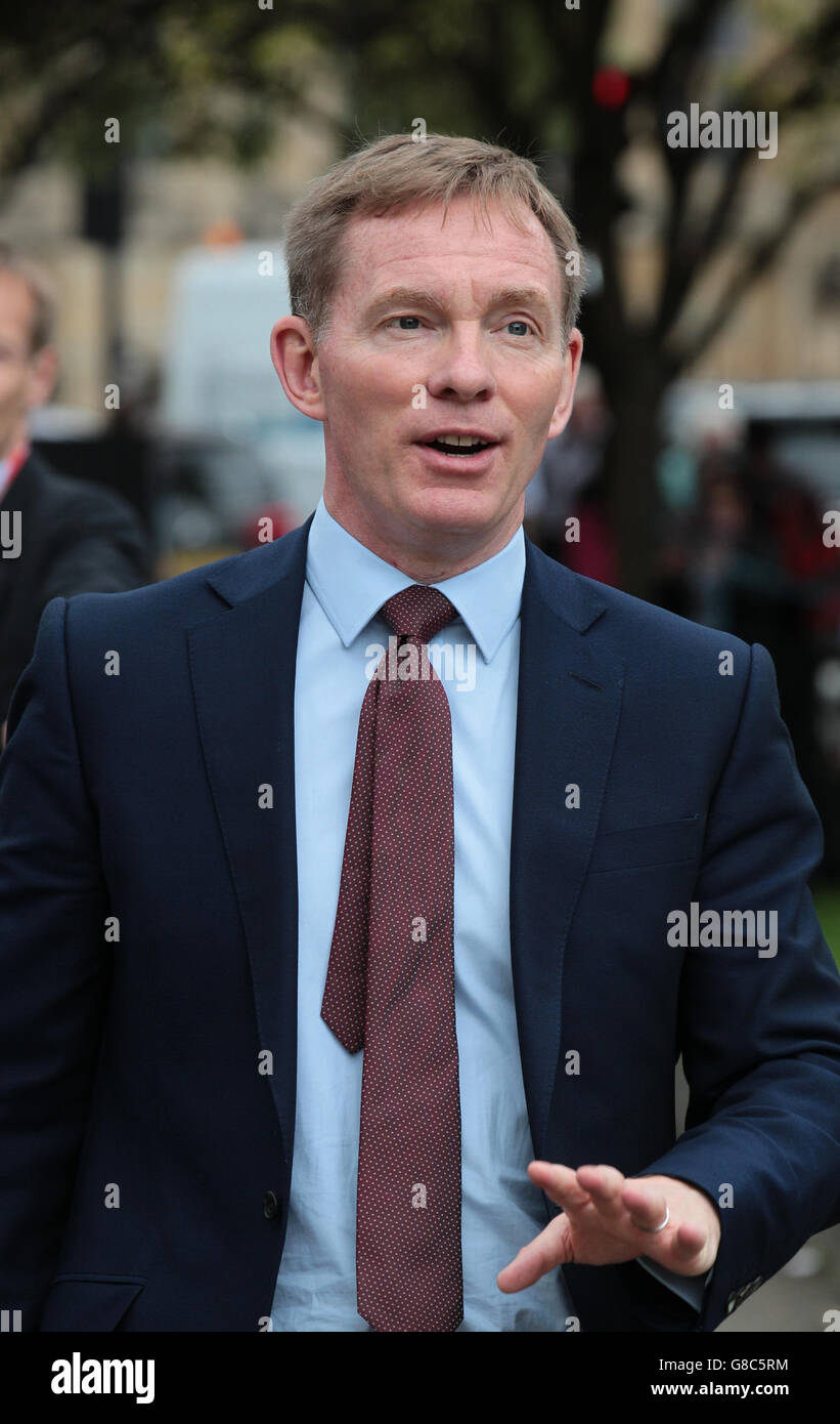London - Jun 27, 2016: Chris Bryant seen at College Green, Westminster ...