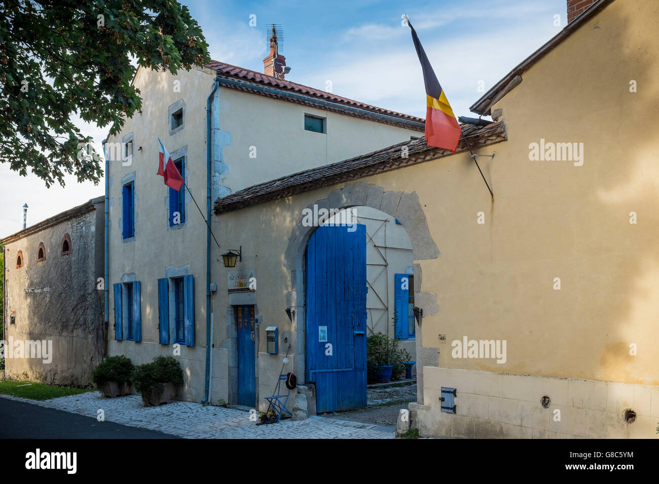 Charroux village hi-res stock photography and images - Alamy