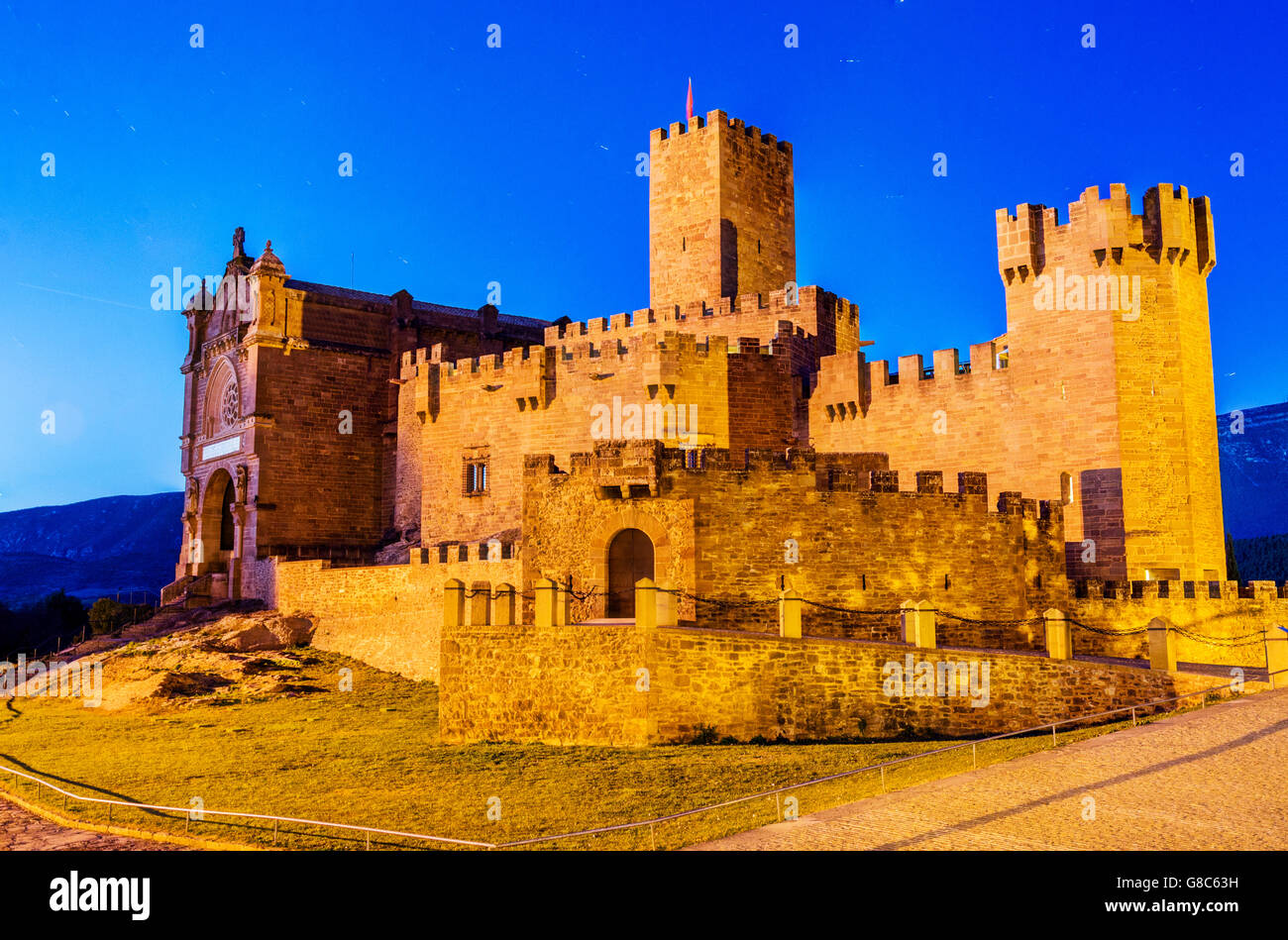 Castle of javier hi-res stock photography and images - Alamy
