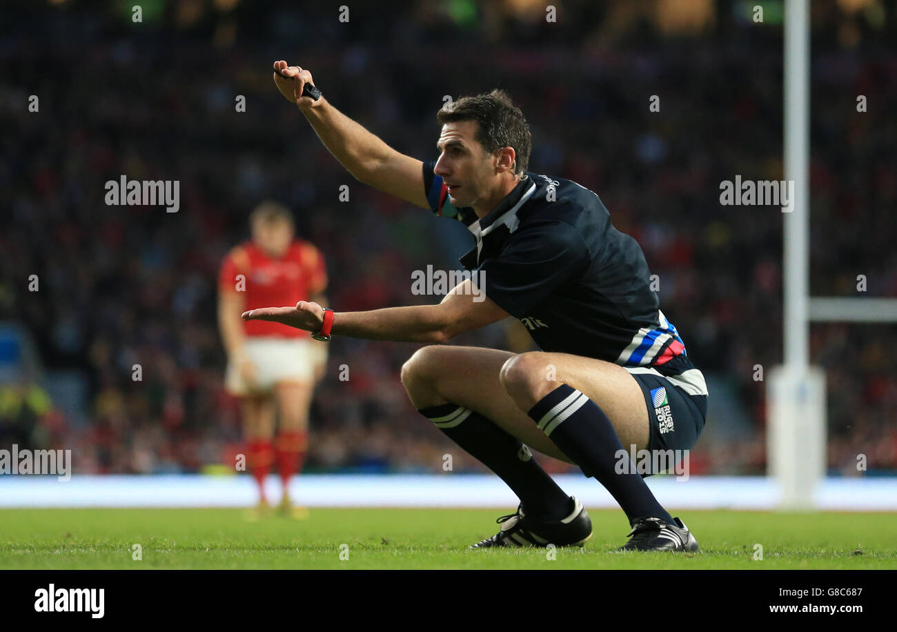 Referee craig joubert rugby world cup hi-res stock photography and ...