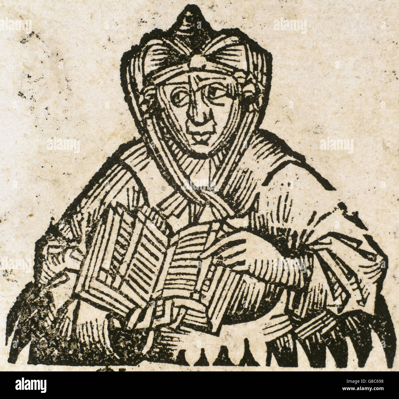 Callisthenes of Olynthus (c. 360-328 BC). Greek historian. Portrait ...